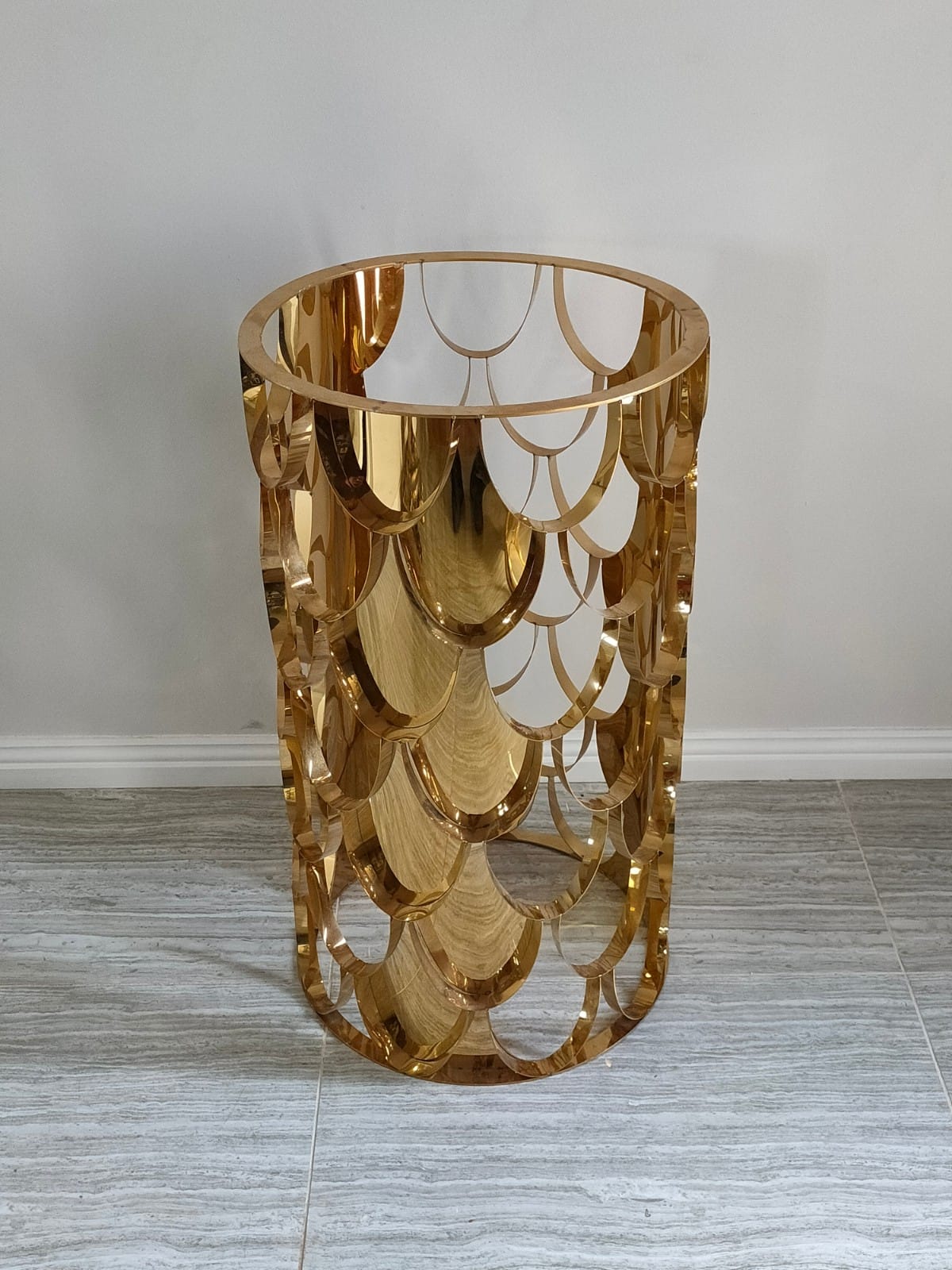 Gold Round Mermaid Plinths – Three Little Rainbows